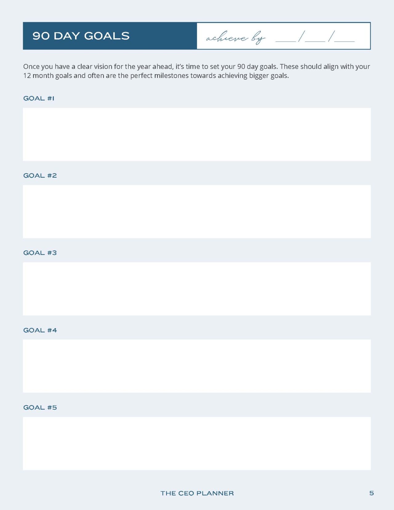 The CEO Planner - The CEO Collective