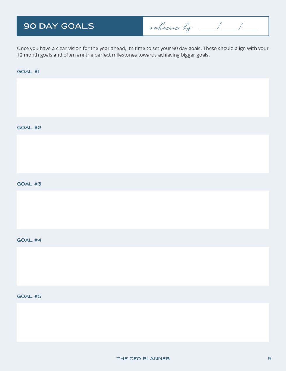 The CEO Planner - The CEO Collective